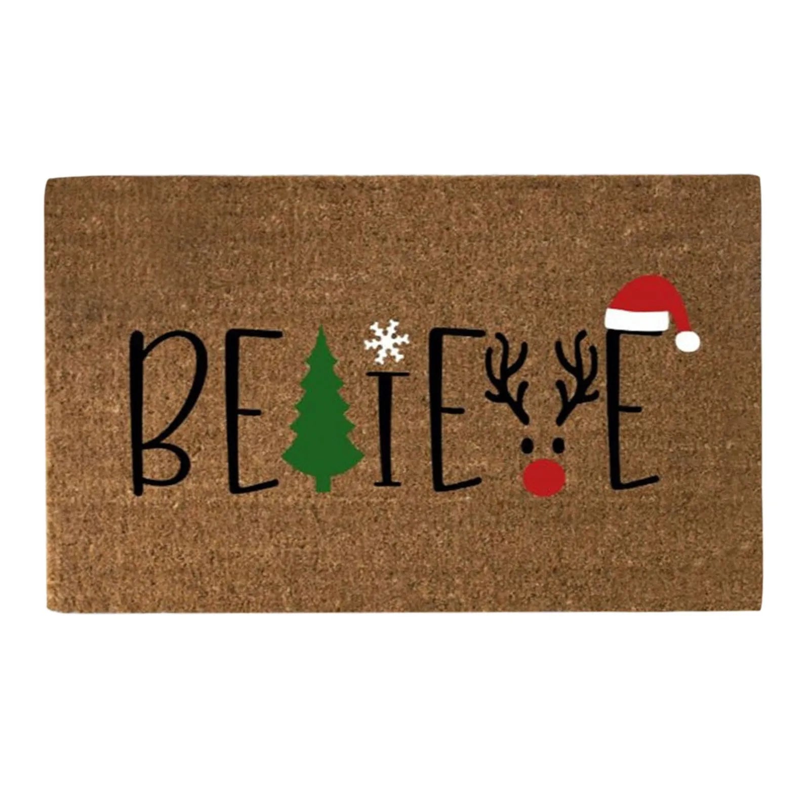 Festive Christmas Door Mat – Holiday Welcome Mats for a Cozy Home