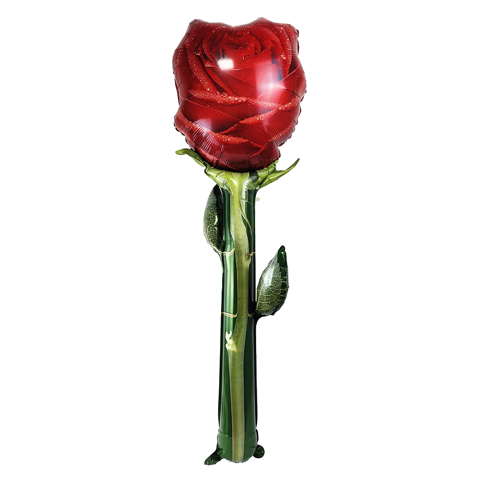 Large Rose Foil Balloon - Stunning Decoration for Any Celebration